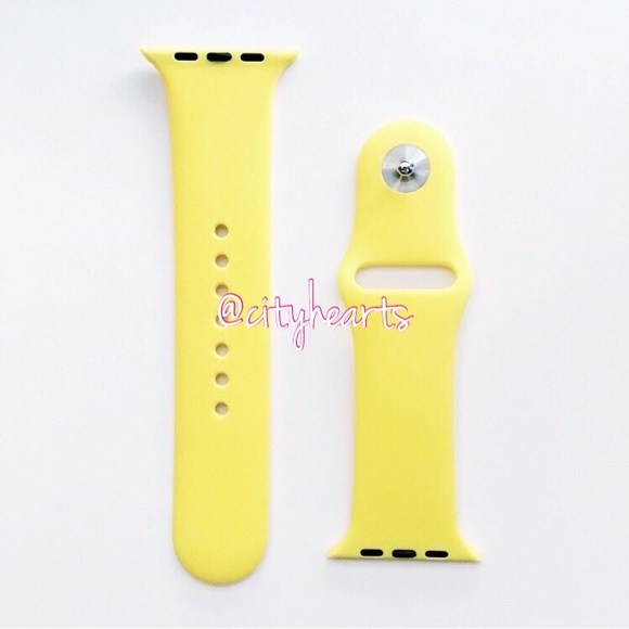 Accessories | New Pollen Yellow Apple Watch Sport Band | Poshmark